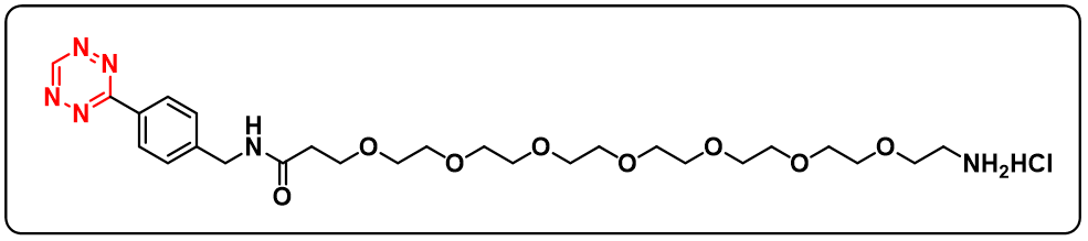 四嗪-酰胺-七聚乙二醇-氨基盐酸盐 | 西安点化生物科技有限公司（原成都栢尔康）